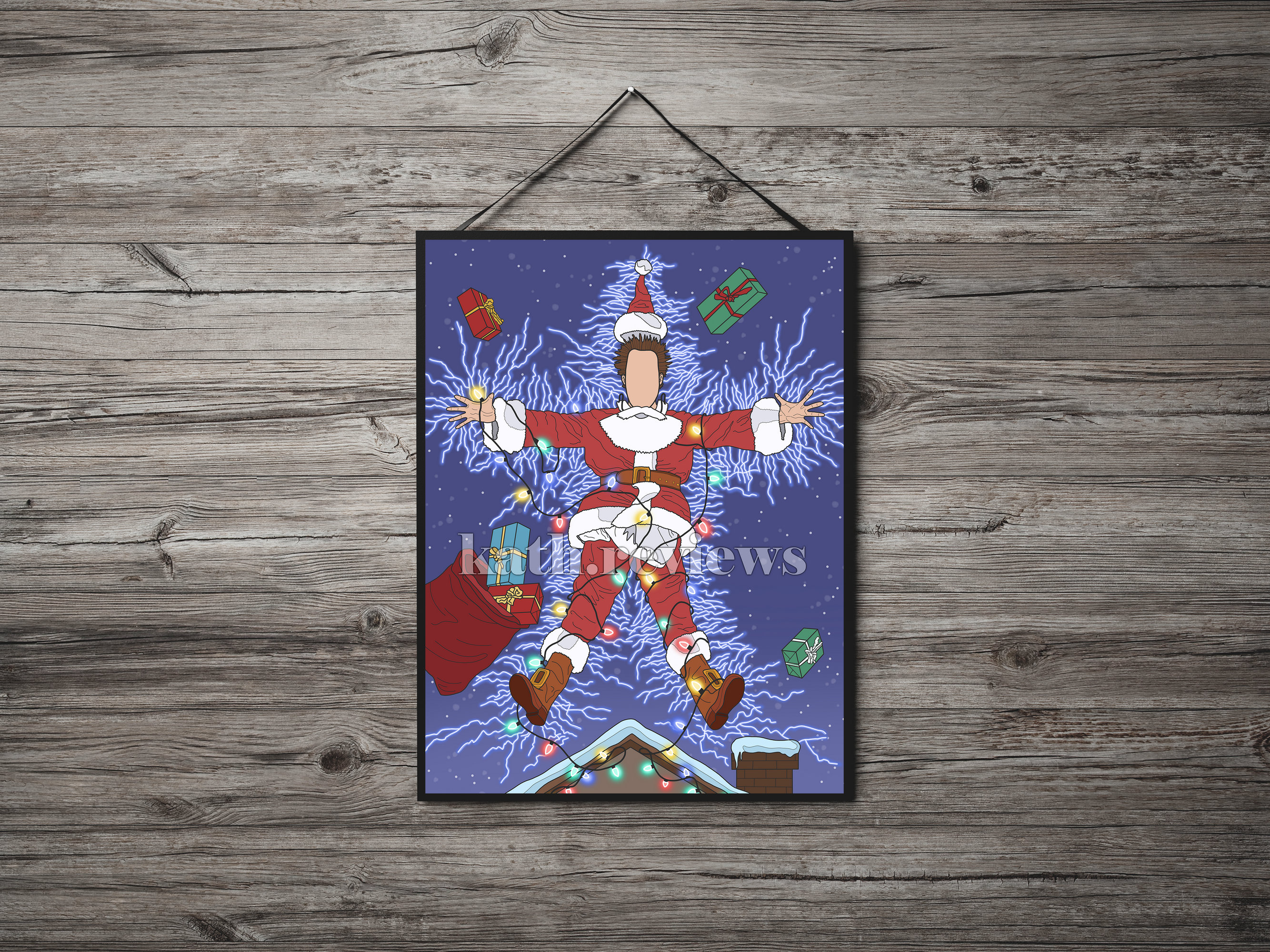National Lampoon's Christmas Vacation Printable Movie Poster sold by ...