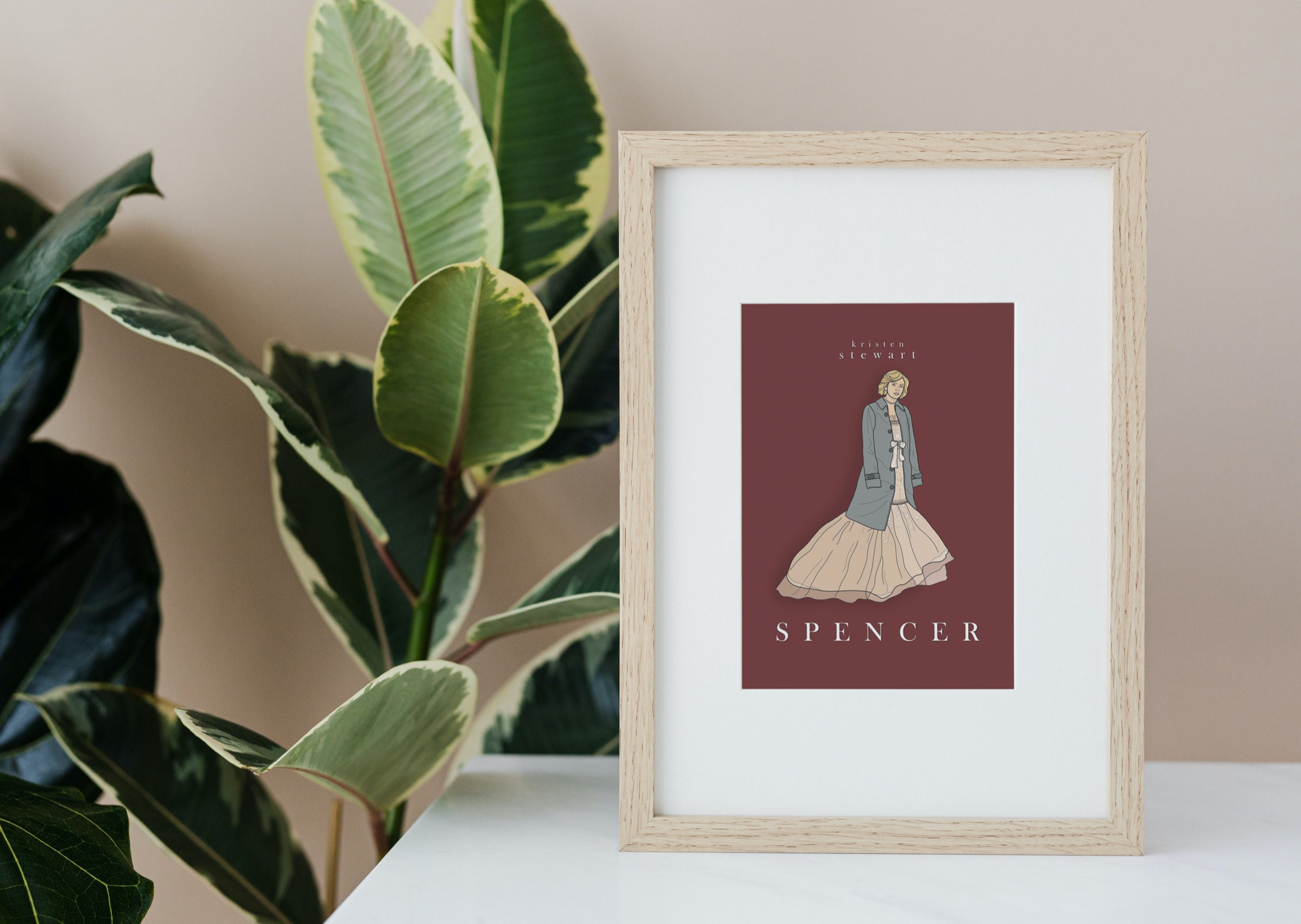 Spencer Movie Printable Poster Download Kristen Stewart Fan - Etsy