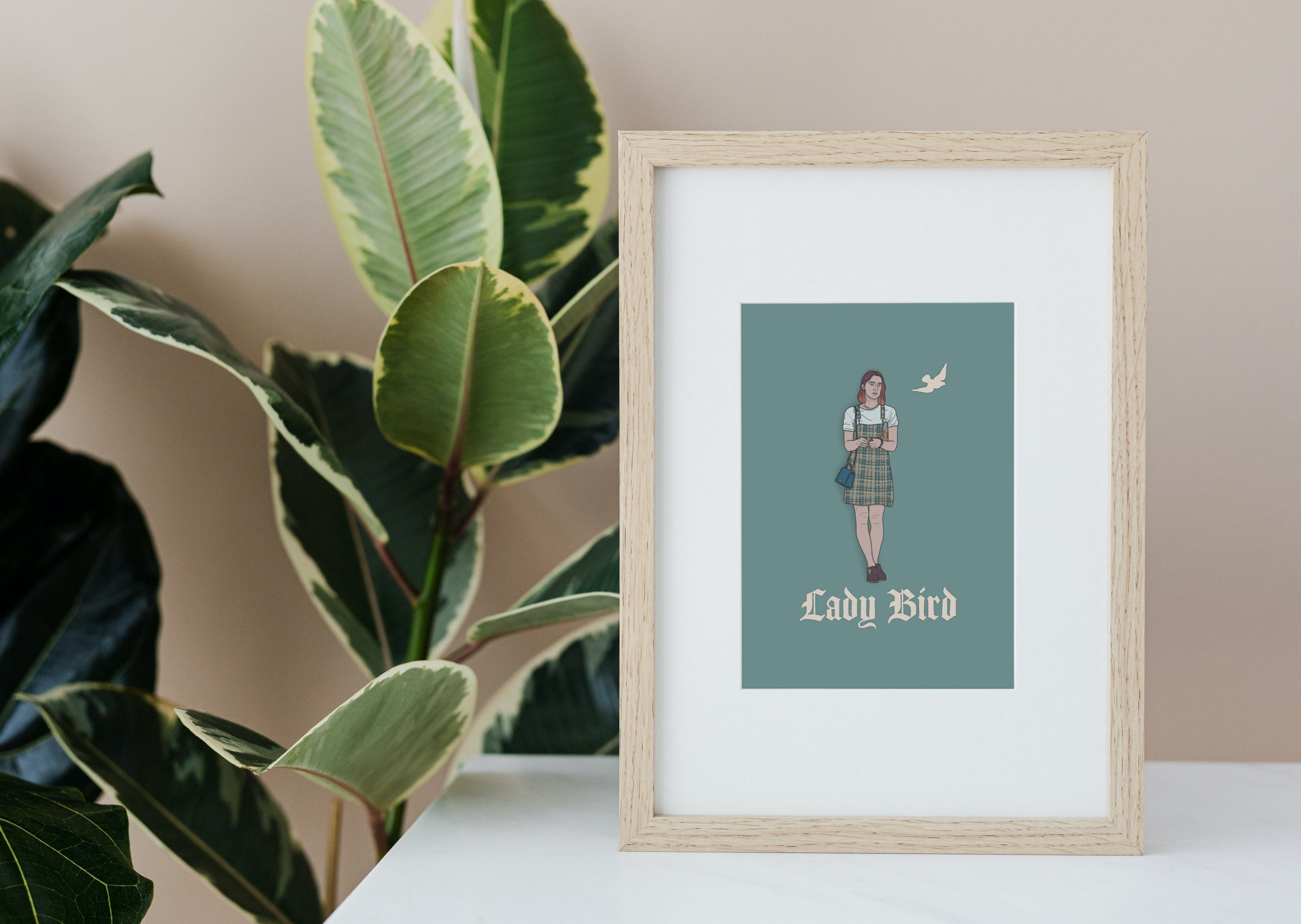 Lady Bird Movie Printable Poster Download Lady Bird Fan Art - Etsy