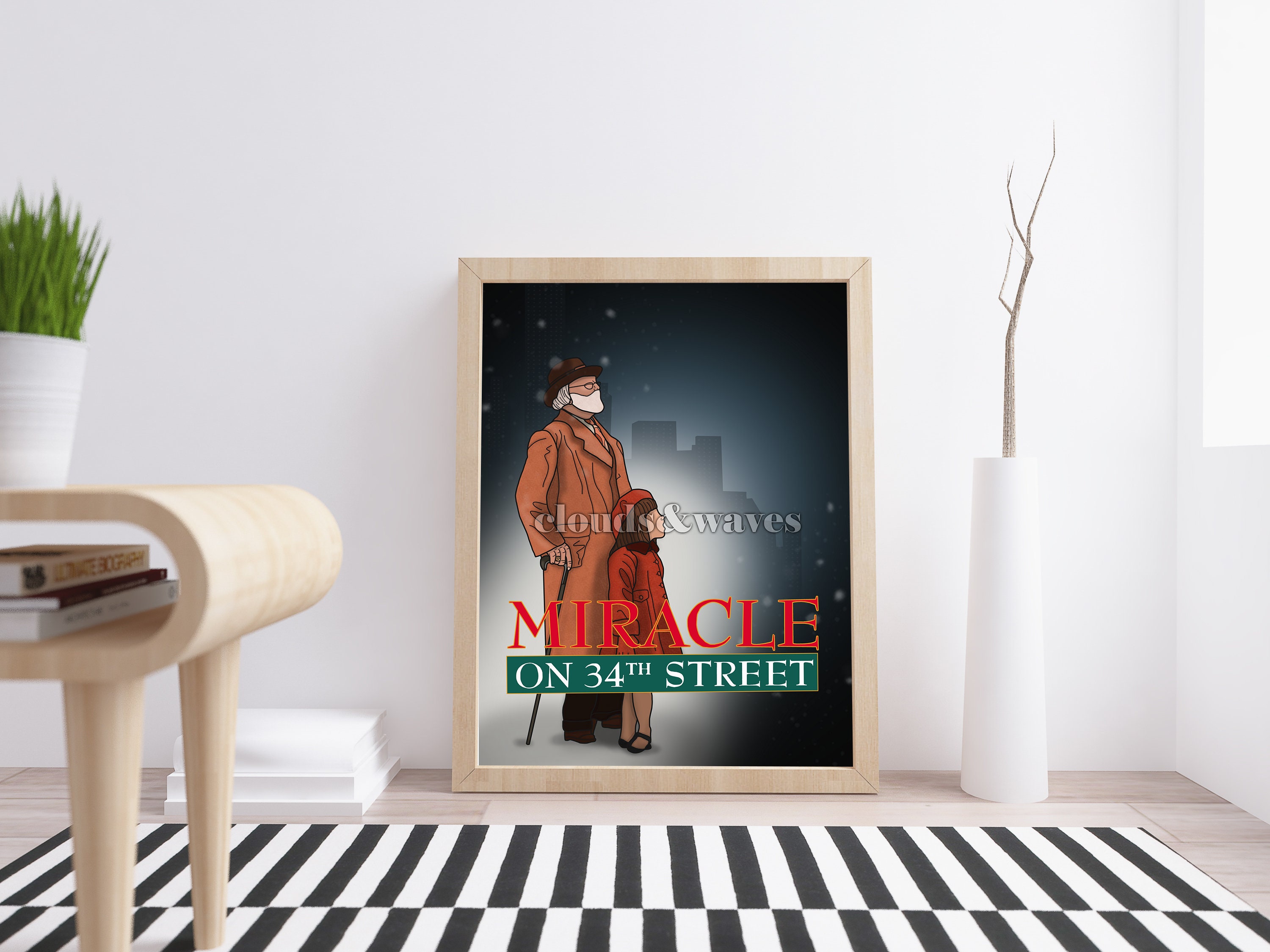 Miracle on 34th Street Printable Movie Poster Download 1994's Art Print ...