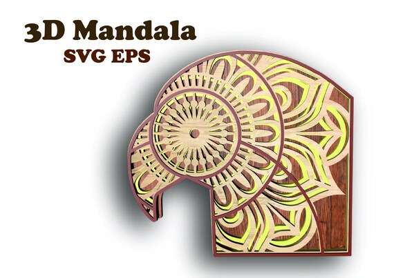 EAGLE 4 Layers Digital Download SVG EPS File | Etsy