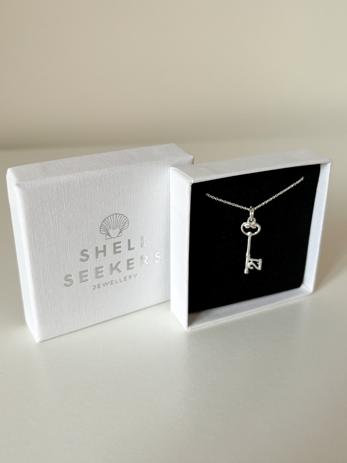 Sterling Silver 21st Birthday Pendant Necklace, Silver Key Necklace ...