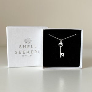 Sterling Silver 21st Birthday Pendant Necklace, Silver Key Necklace ...