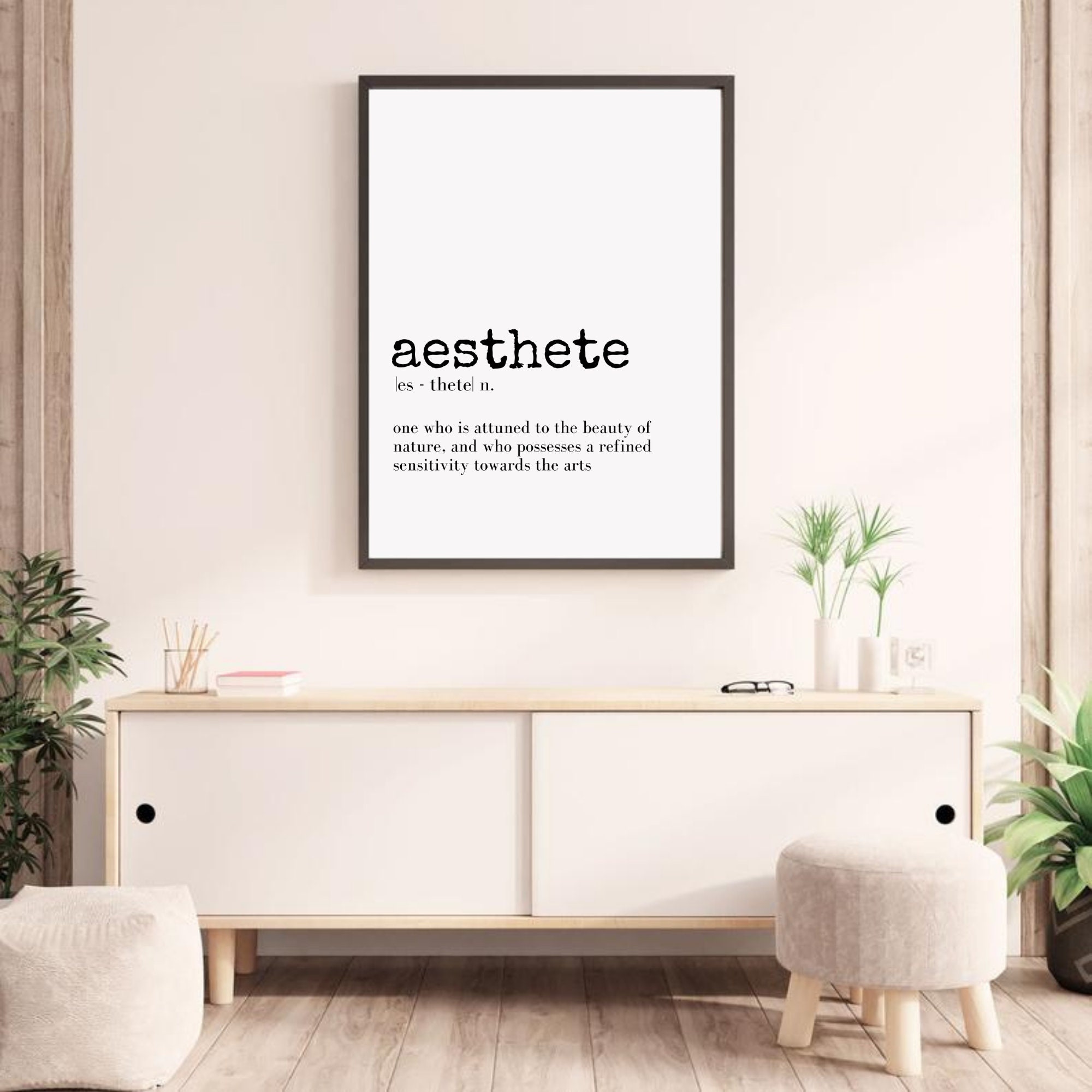 Aesthete Definition Printable Art Home Decor Dictionary - Etsy Australia