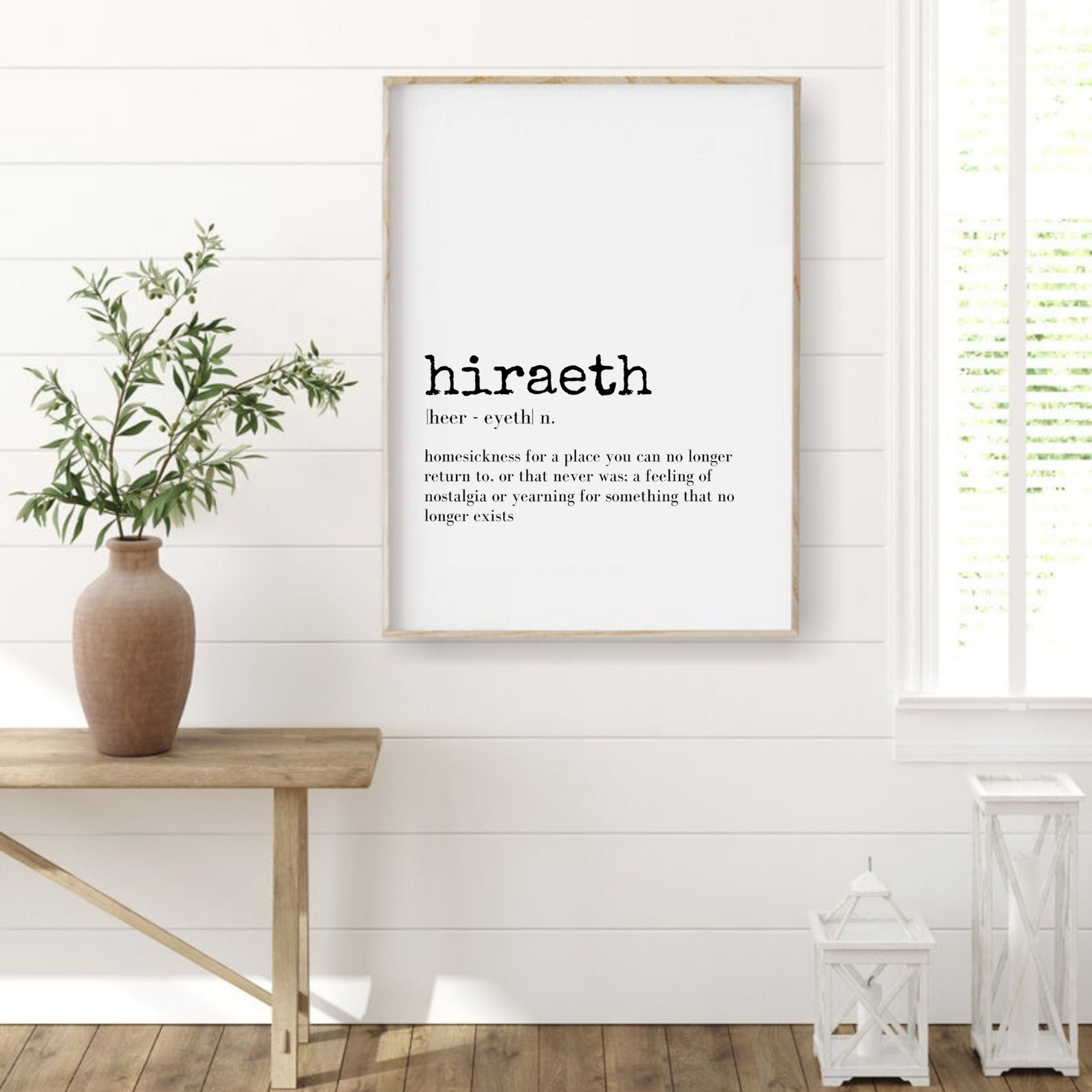Hiraeth Definition Printable Art Hiraeth Definition Home - Etsy