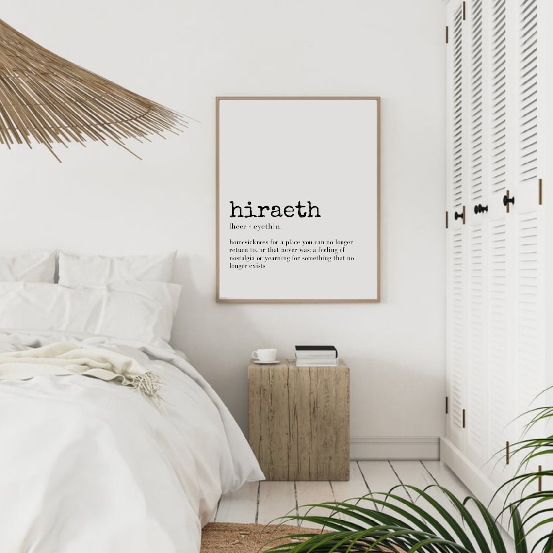 Hiraeth Definition Printable Art Hiraeth Definition Home - Etsy