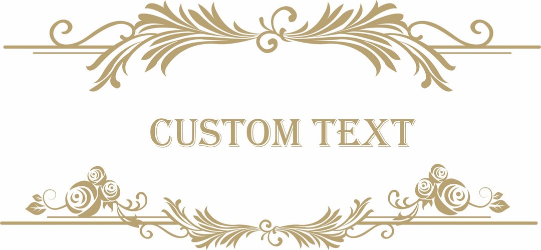 Gold Frame SVG Eps Ai Png Dfx Jpeg Digital Download - Etsy UK