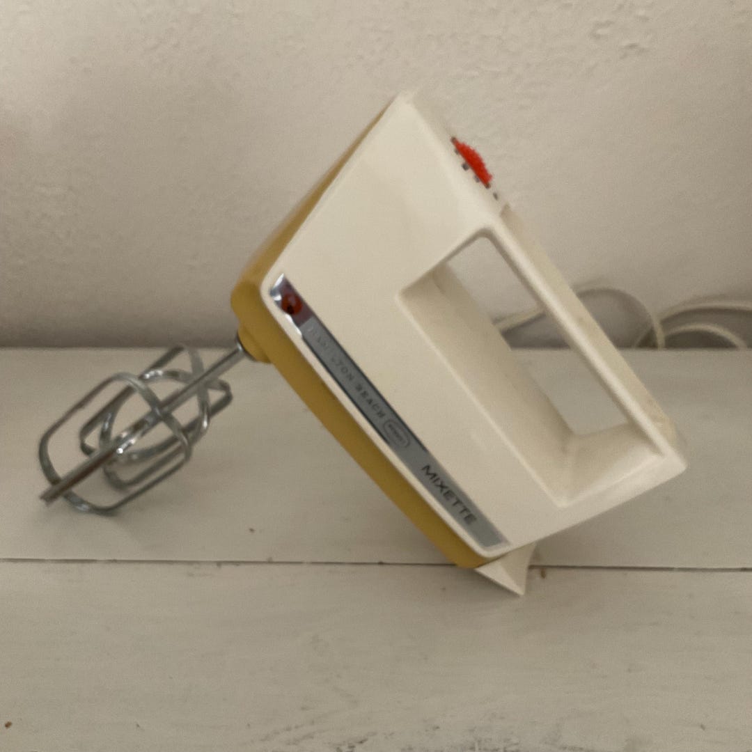 Hamilton Beach Mixette Hand Mixer 1970s - Etsy