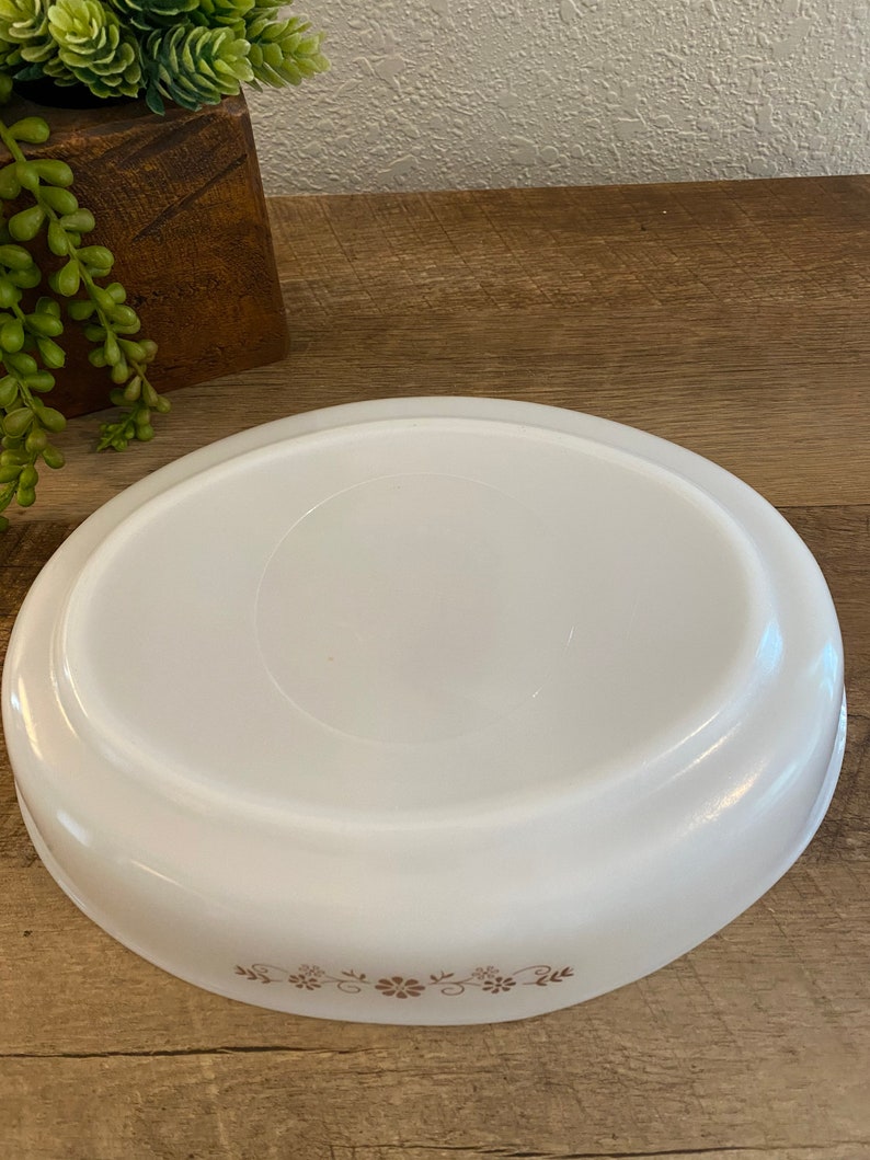 Vintage Dynaware Brown Floral Daisy Flower Casserole Dish - Etsy