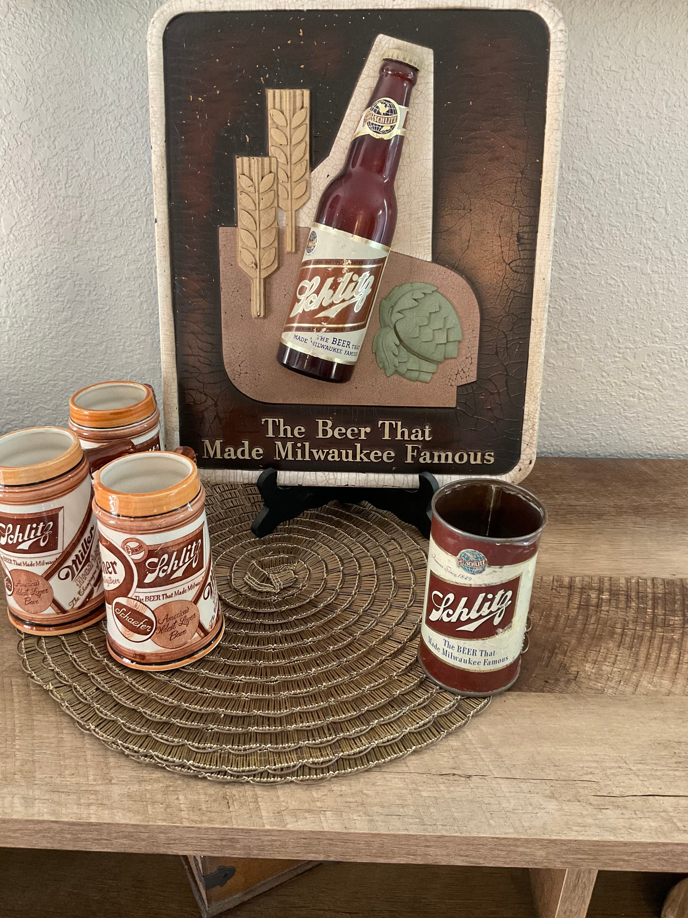 1939 Advertisement Schlitz Beer Sign | Etsy