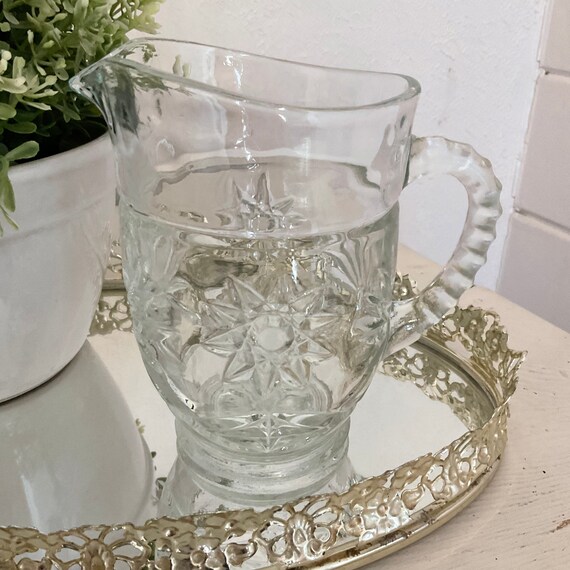 Drink & Barware Home & Living Vintage Pint Pitcher Prescut Clear By ...