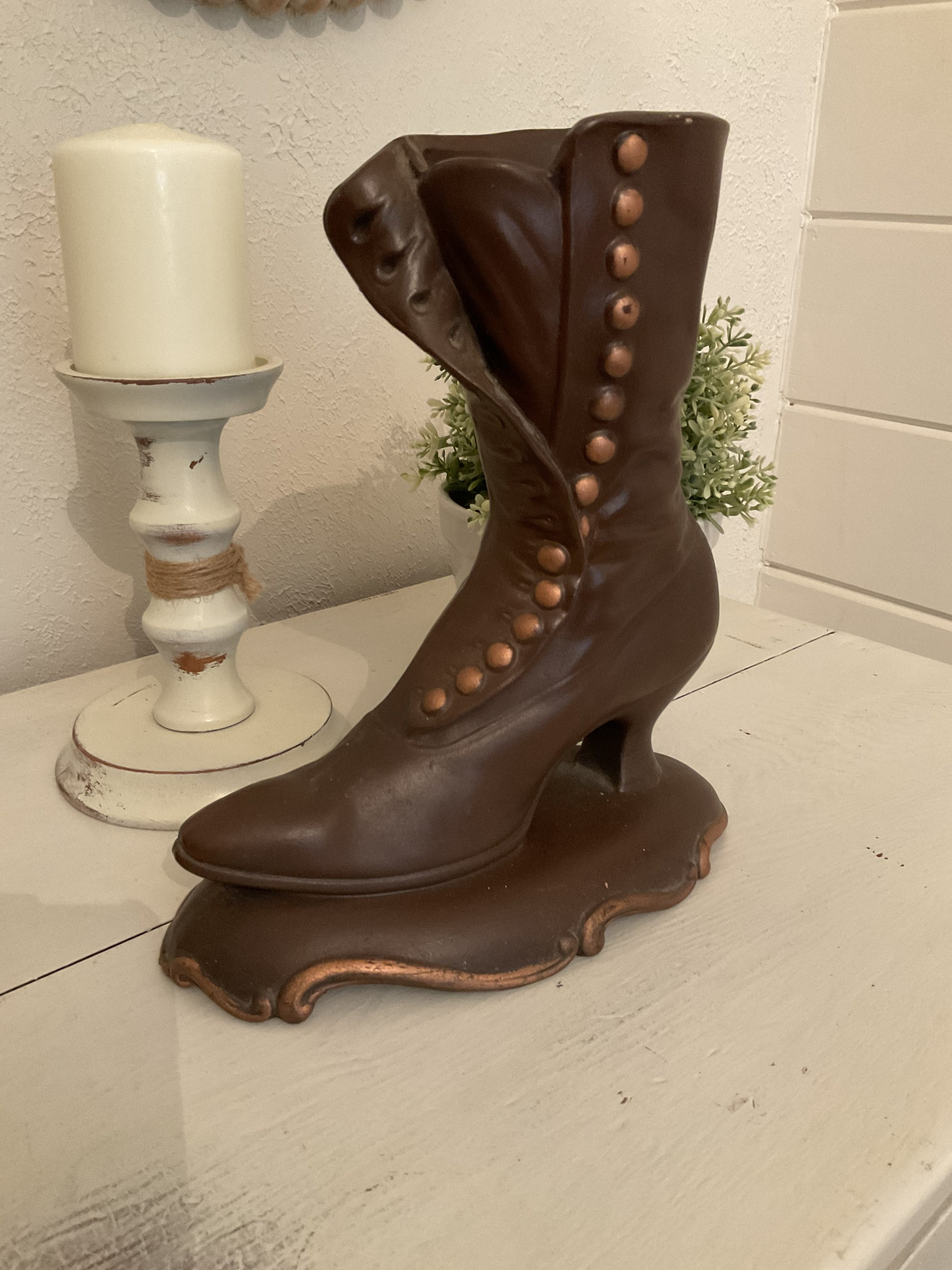 Vintage Ceramic Victorian Boot Figurines & Knick Knacks Collectibles ...