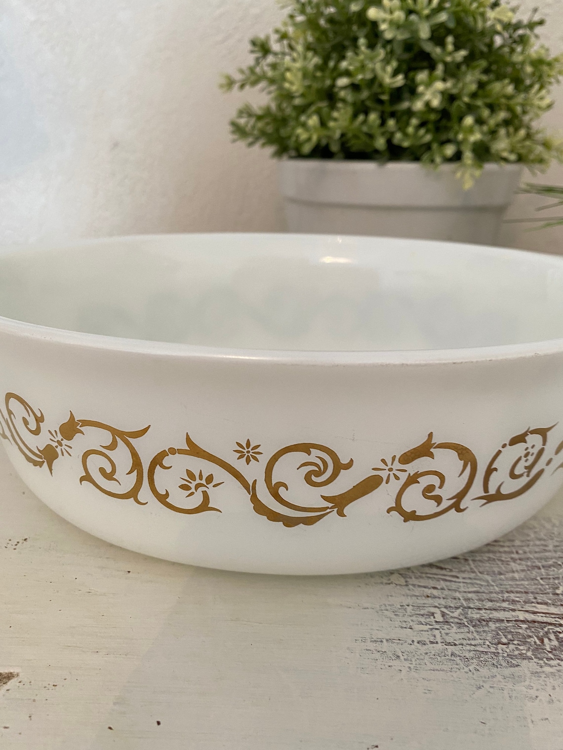 Pyrex Empire Golden Scroll Casserole Dish 1 1/2 Quart 1961 | Etsy