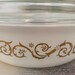 Pyrex Empire Golden Scroll Casserole Dish 1 1/2 Quart 1961 - Etsy