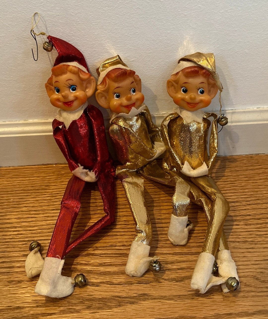 Vintage Pixie Tree Hugger Elves 3 Total - Etsy