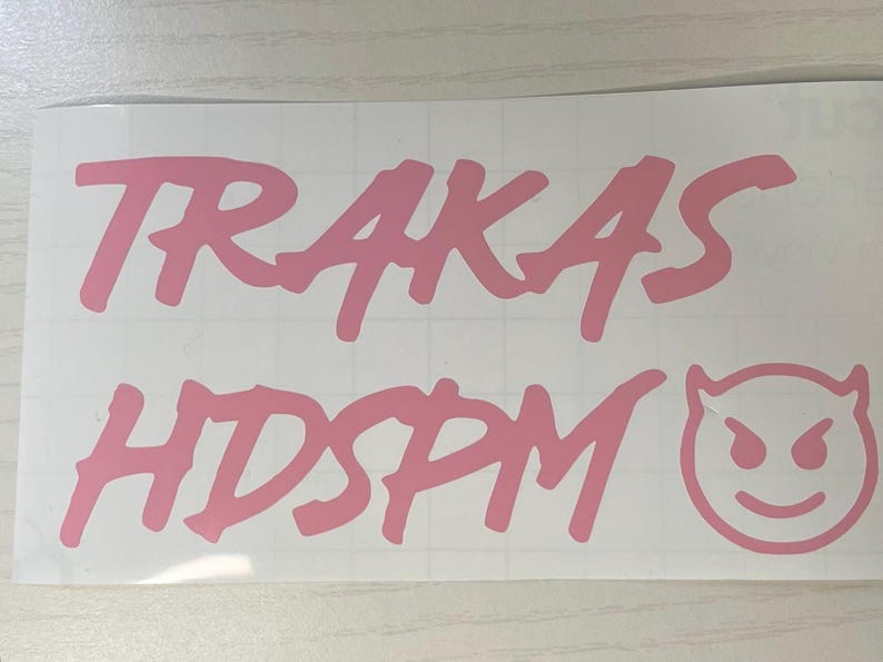 Trakas Hdspm Sticker - Etsy