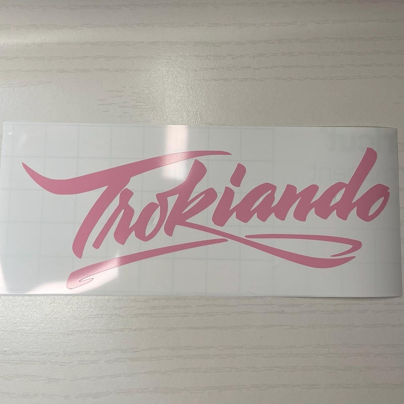Trokiando Decal - Etsy
