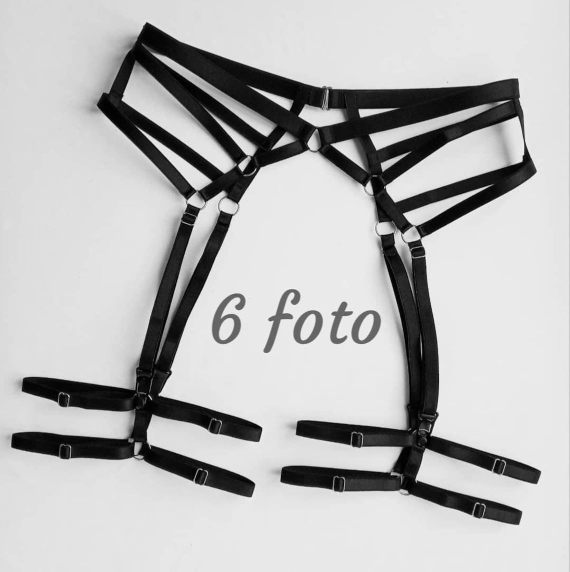 Transparent Underwear With Garters, Leg and Chest Garter for Women ...