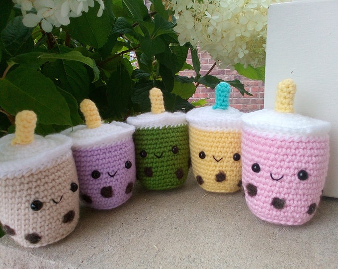 Boba Crochet Baby Rattle, Part of the Boba Squad Rattle Toy Set, Baby ...