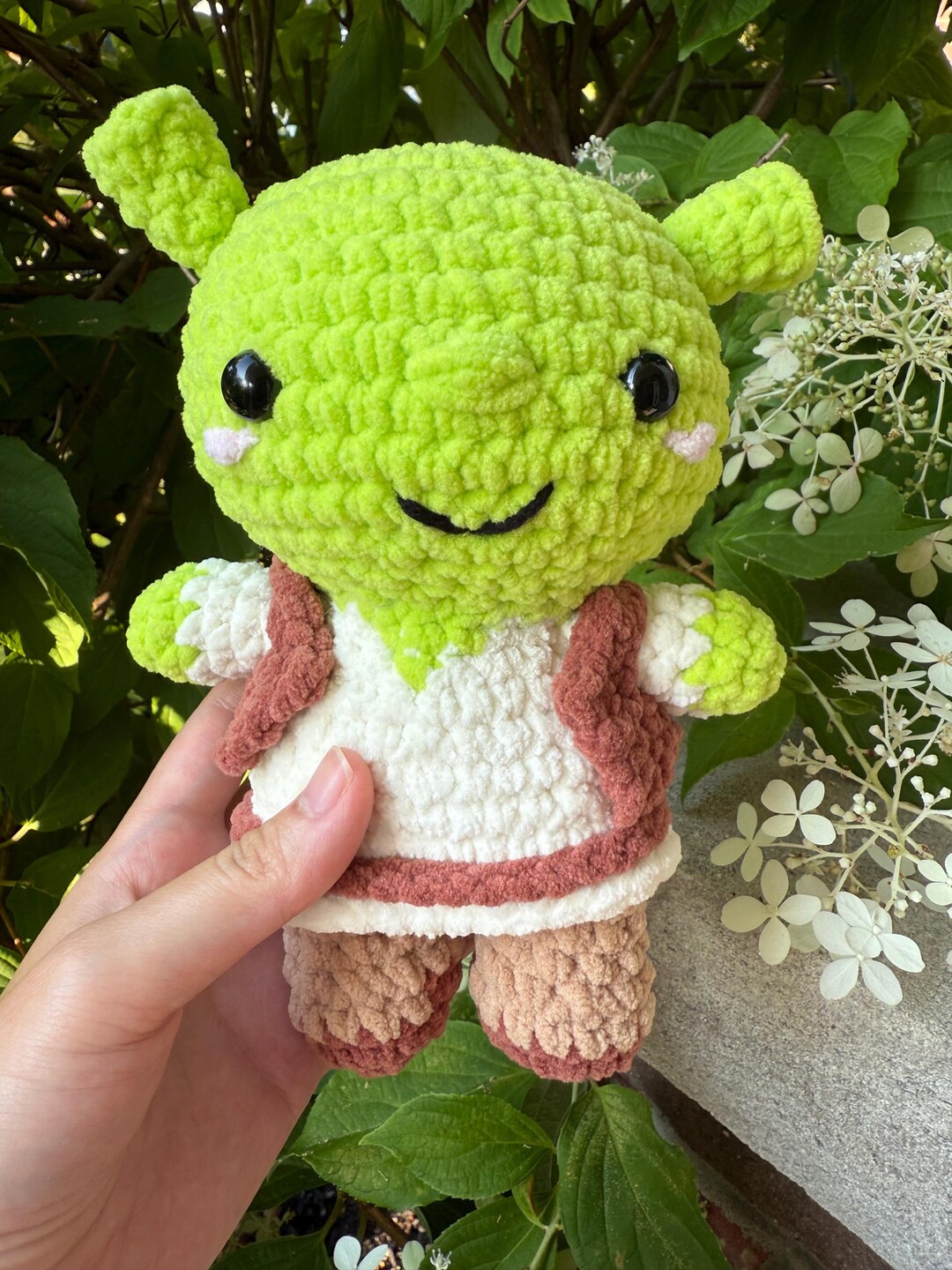 Crochet Shrek Plushie | Swamp Ogre Plush - Etsy