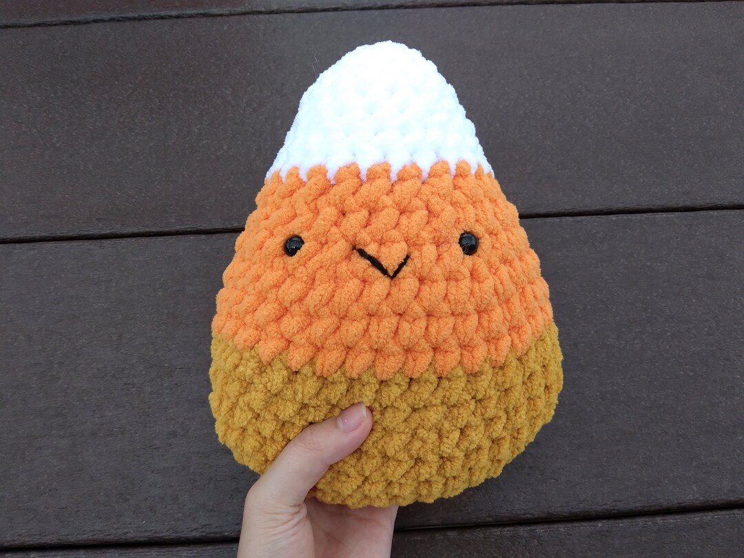 Crochet Candy Corn Plushie - Etsy