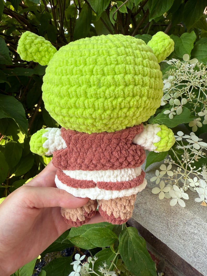Crochet Shrek Plushie | Swamp Ogre Plush - Etsy