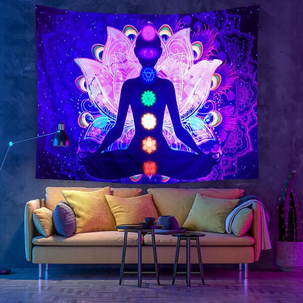 Chakra Tapestry - Etsy