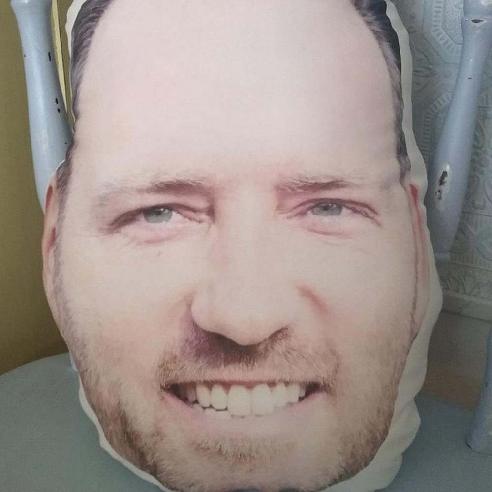 Custom Face Photo Throw Pillow Custom Pillow Face Body | Etsy
