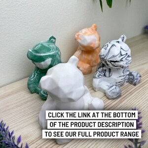 White Mini Geometric Bear, Mini Teddy Bears, Geometric Bears, Nursery ...