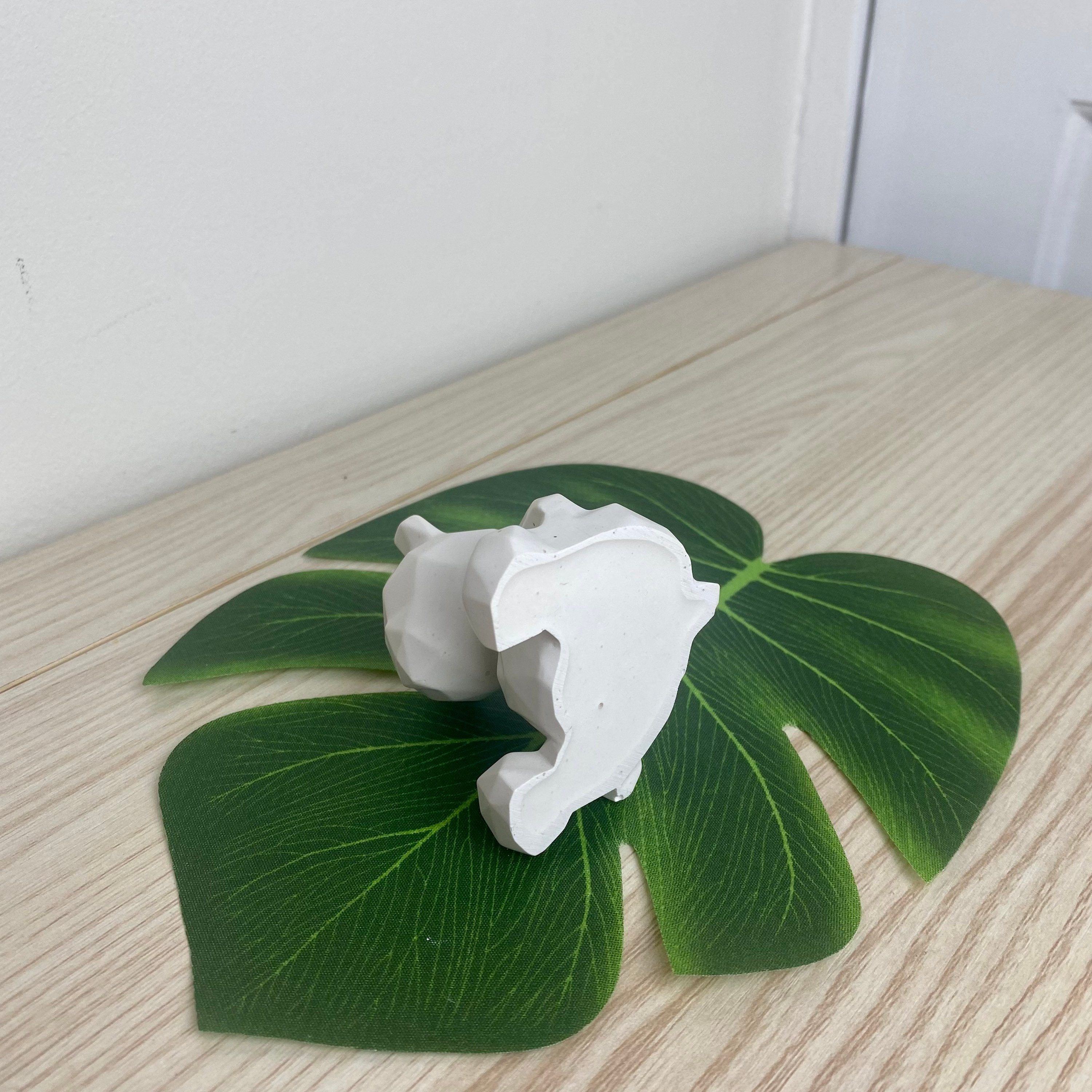 White Mini Geometric Bear Mini Teddy Bears Geometric bears | Etsy