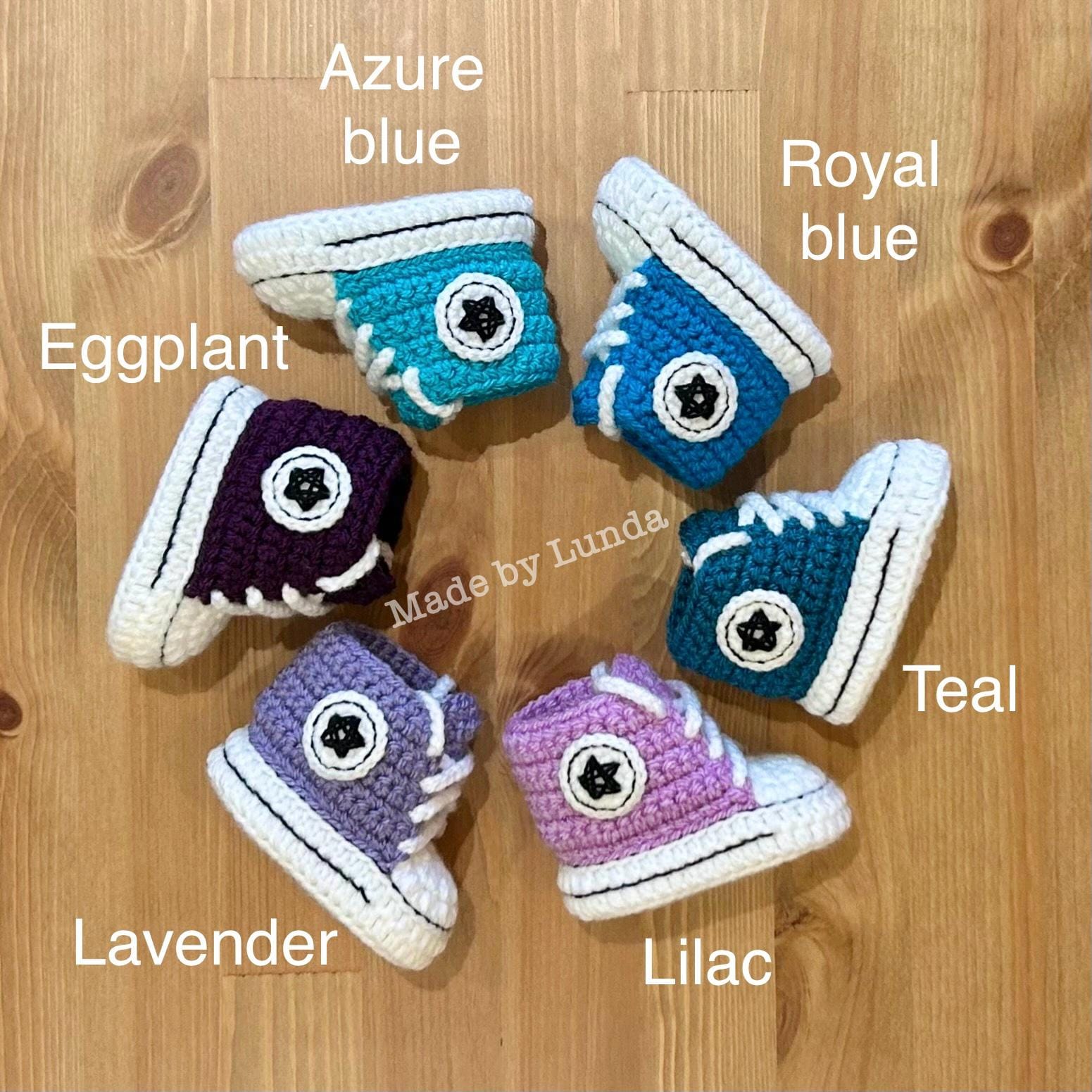 Newborn Crochet Converse Style Baby Star Boots, Shoes - Etsy
