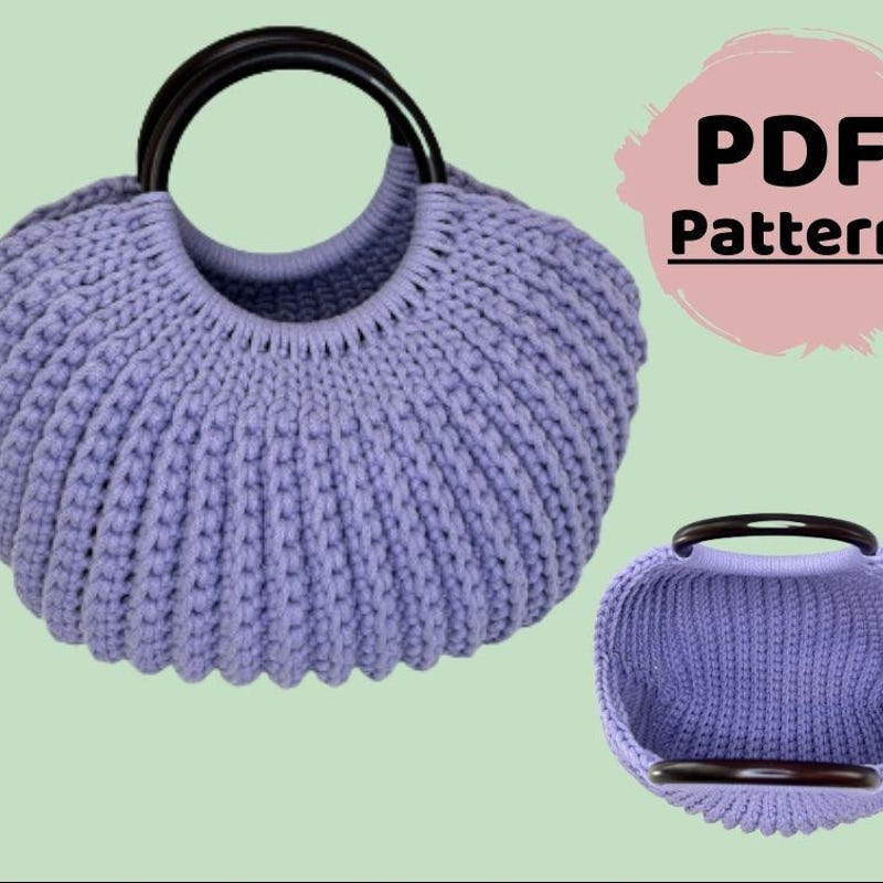 Macrame Shell Bag Pattern - Etsy