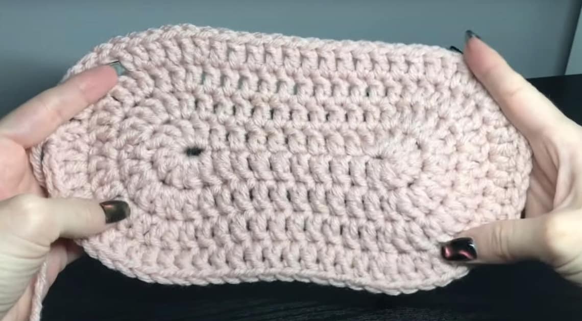 Crochet Tote Bag Base Pattern, PDF Pattern, Easy Crochet Oval Base ...