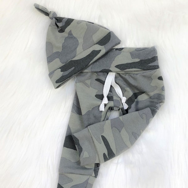 Newborn Camo Outfit - Etsy