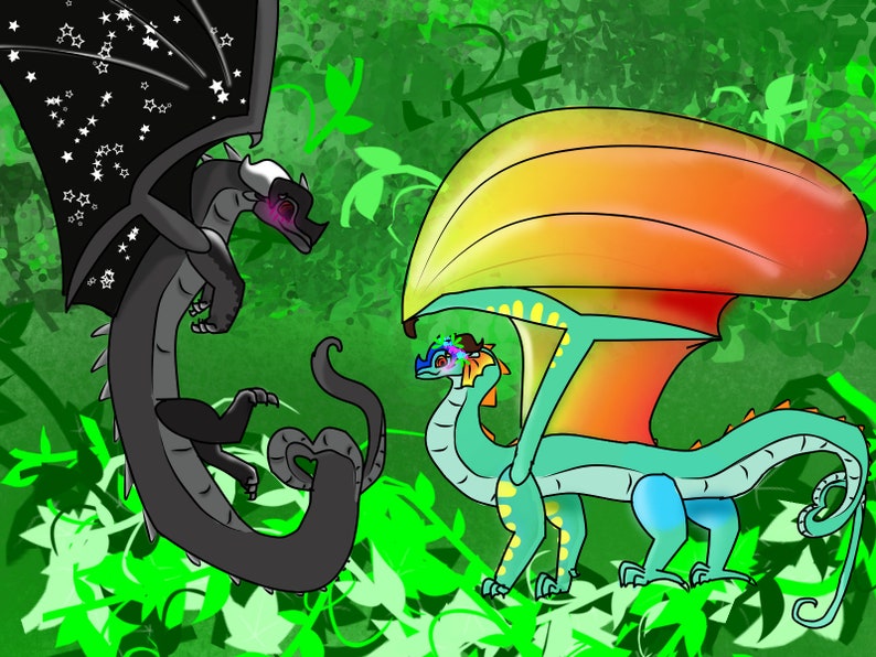 Wings of Fire Glory X Deathbringer Ship - Etsy