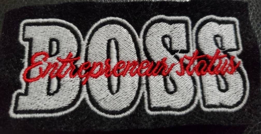 Boss Entrepreneur Status Embroidery Design - Etsy