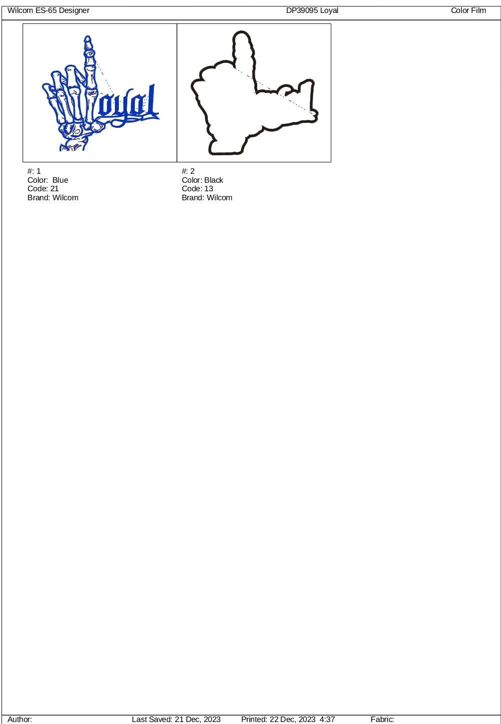 Loyal Embroidery Design Downloadable - Etsy