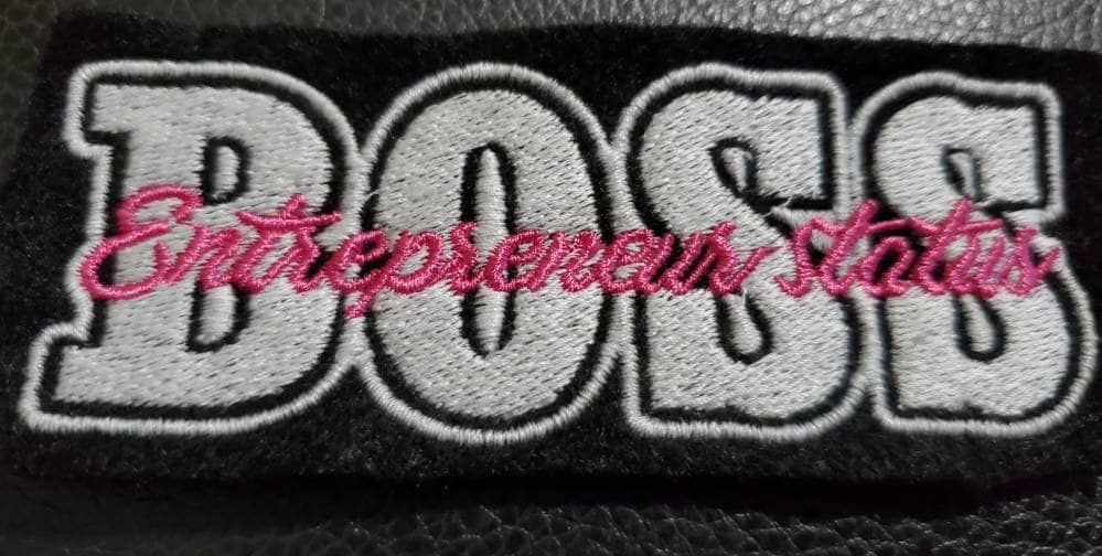 Boss Entrepreneur Status Embroidery Design - Etsy