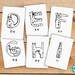 Alphabet Flashcards for Kids ABC Cards for Toddlers and Preschoolers ...