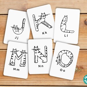 Alphabet Flashcards for Kids ABC Cards for Toddlers and Preschoolers ...