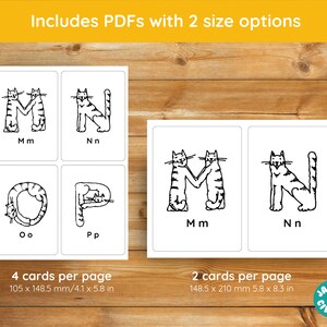 Alphabet Flashcards for Kids ABC Cards for Toddlers and Preschoolers ...