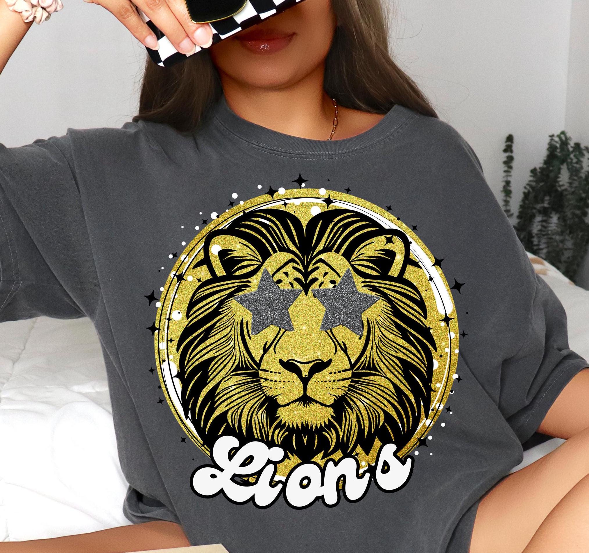Lions School Mascot, School Spirit PNG - Etsy
