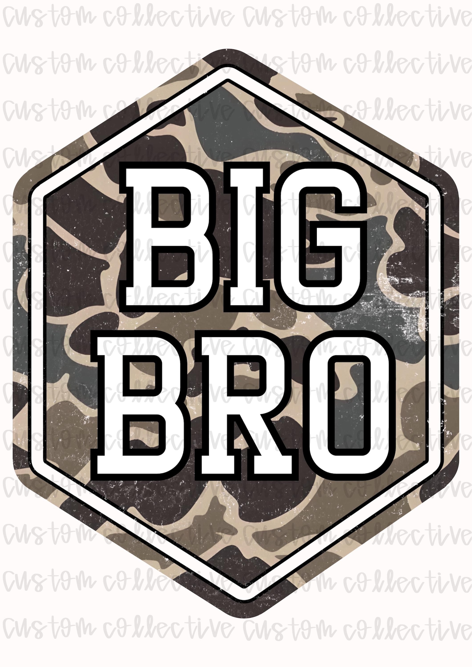 BIG BRO, Camo Crest, Brother, PNG, Digital - Etsy