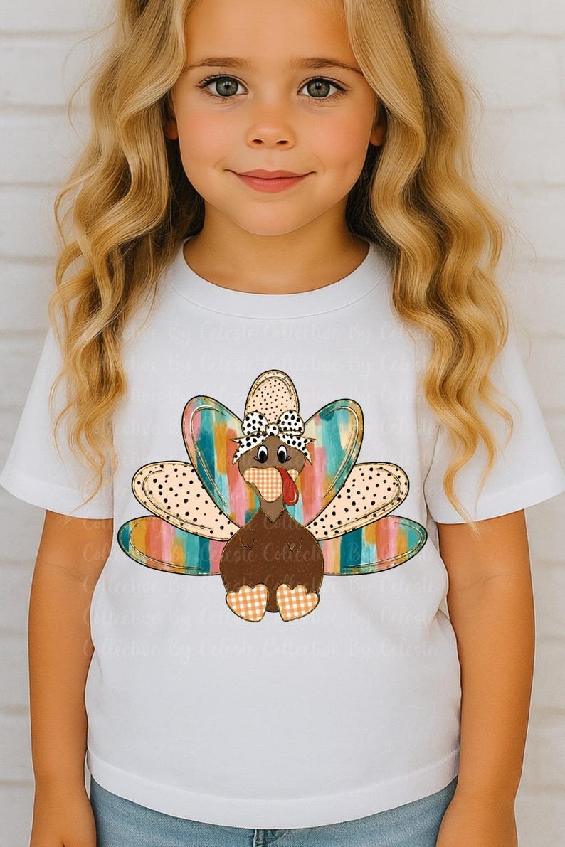 Colorful Turkey PNG, Thanksgiving Png, Thanksgiving Digital Download ...