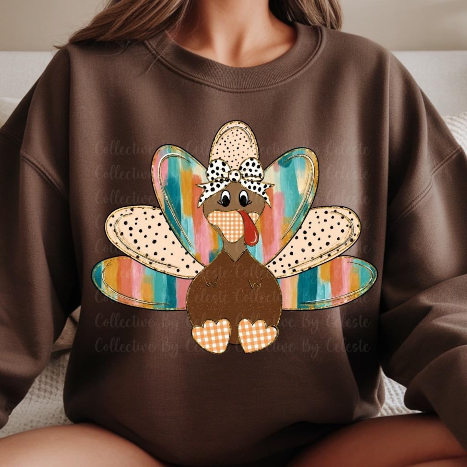 Colorful Turkey PNG, Thanksgiving Png, Thanksgiving Digital Download ...