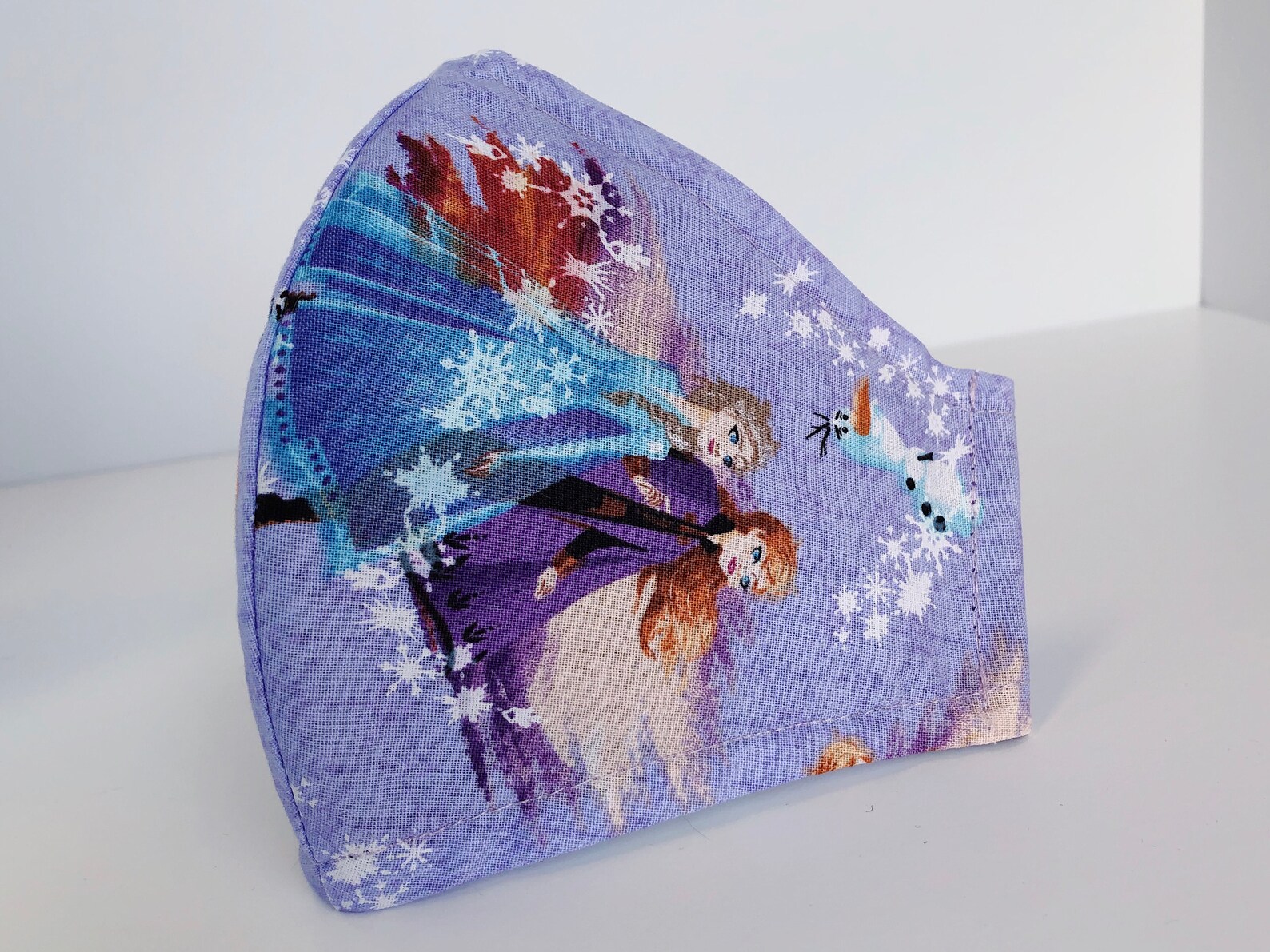 Frozen 2 Collection: Print Fabric Cotton Face Masks Adjustable Ear ...