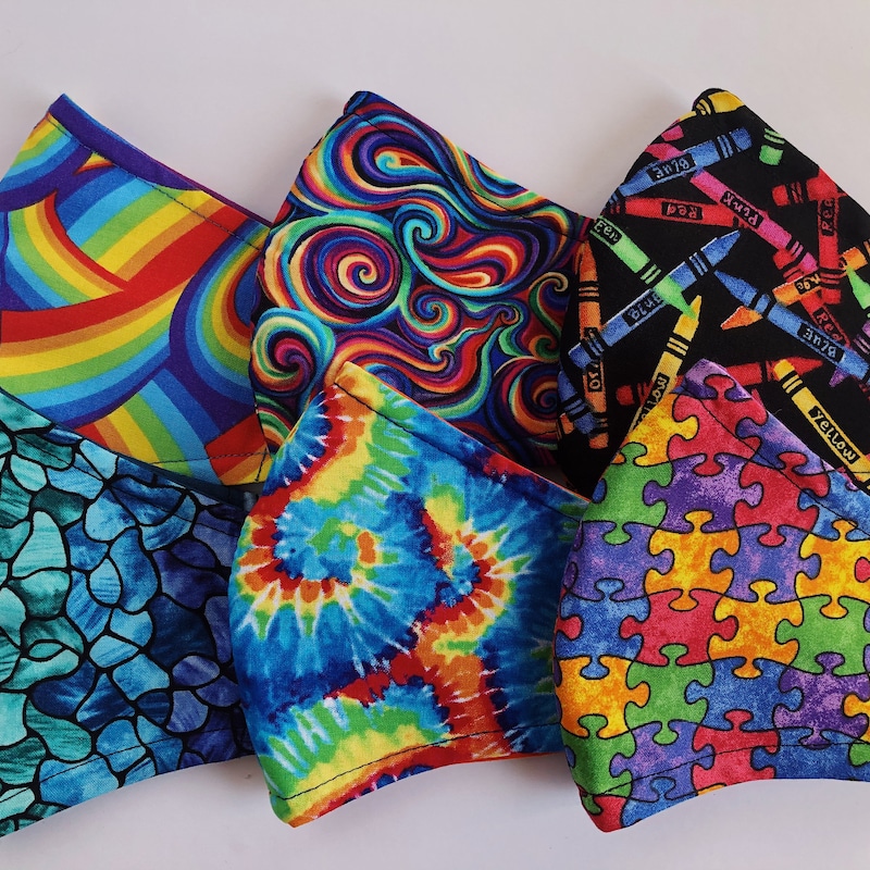 Tie Back Face Mask - Etsy