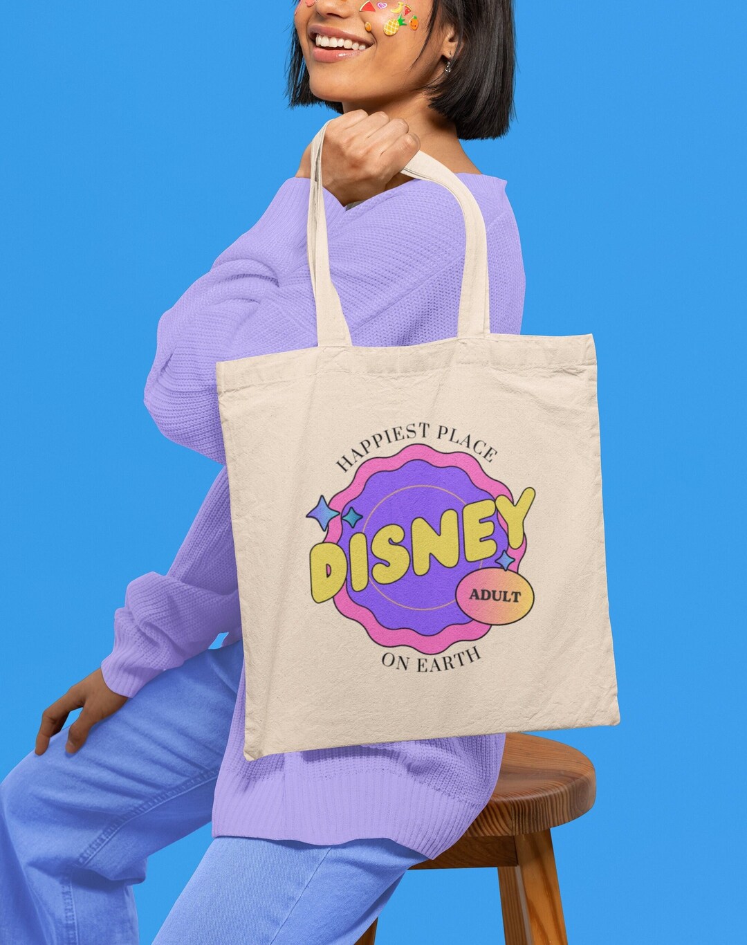 Disneyland Tote Bag, Disney 100 Years of Wonder Adult Cotton Canvas ...