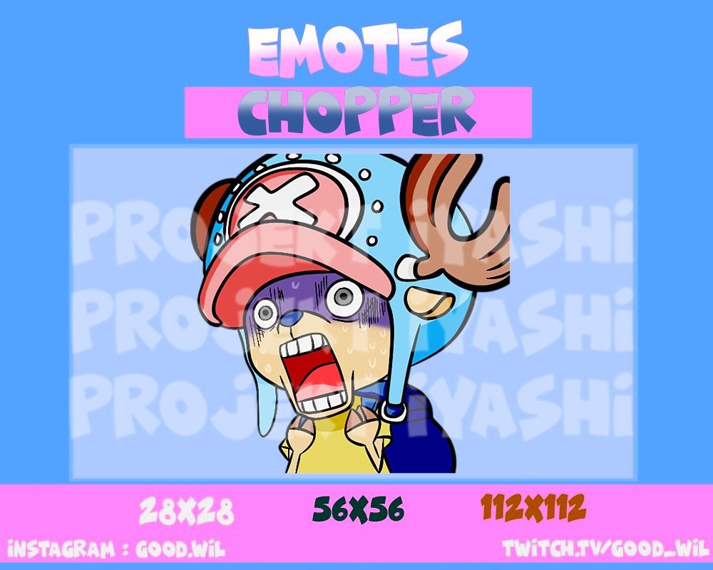 One Piece Emotes for Streaming Twitch, Discord, Youtube - Etsy