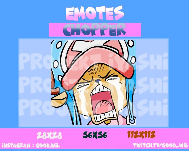 One Piece Emotes for Streaming Twitch Discord Youtube - Etsy